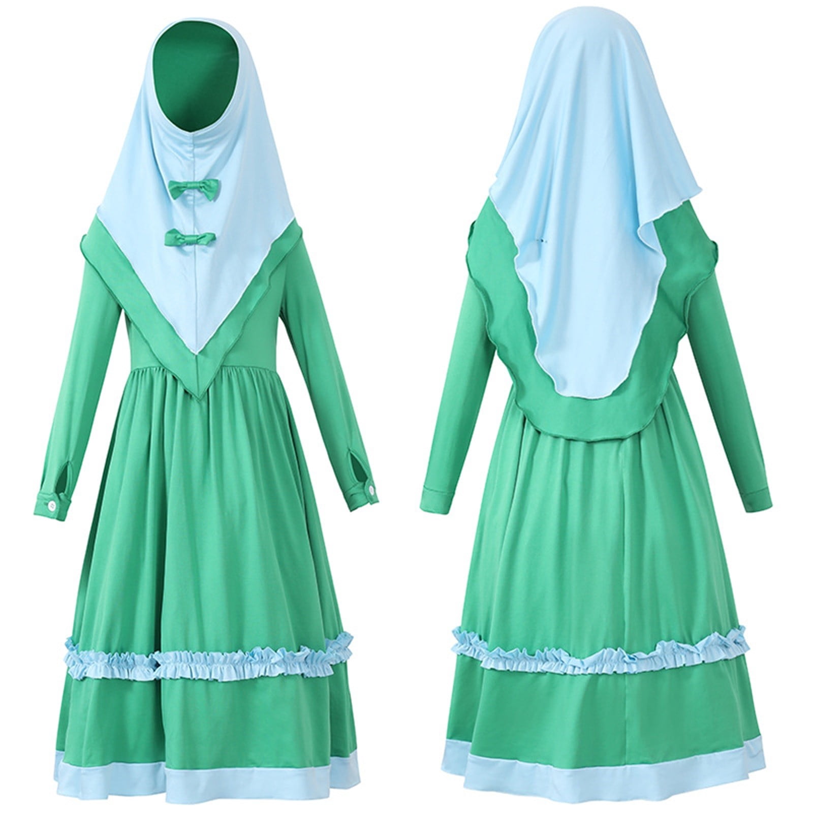 CPNG Girls My First Eid Muslim Prayer Dress Long Sleeve Middle East ...