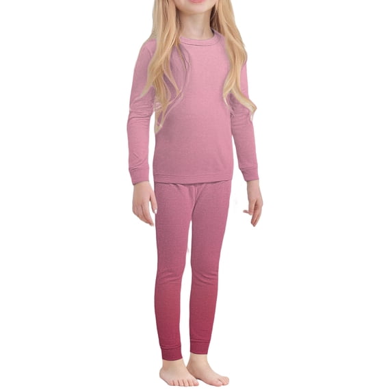 CPNG Girls Sleepwear Outfits Crewneck Long Sleeve Sleep Top and Long ...