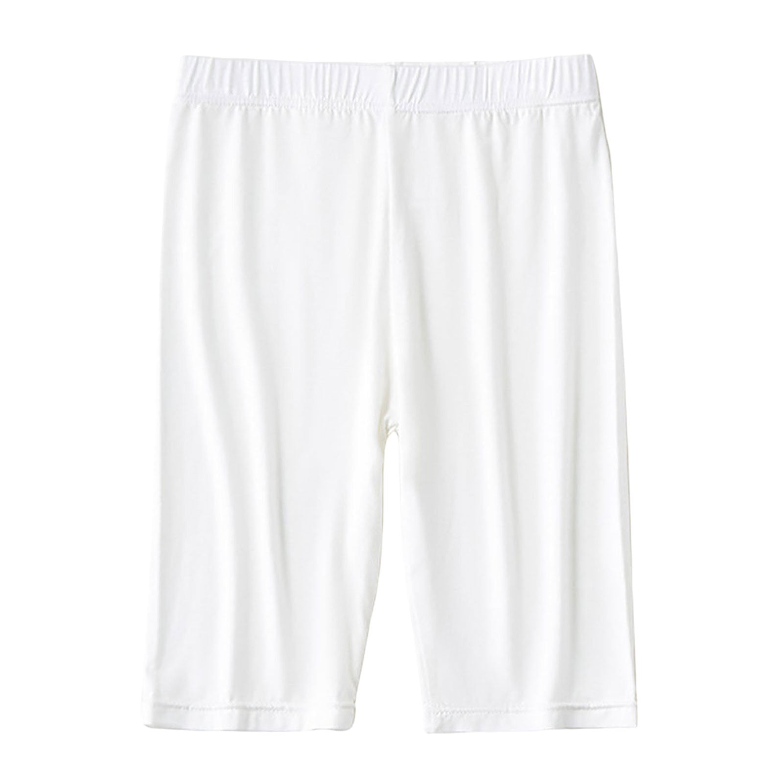 CPNG Girls Slim Fitting Shorts High Elastic Knee Length Shorts Summer ...