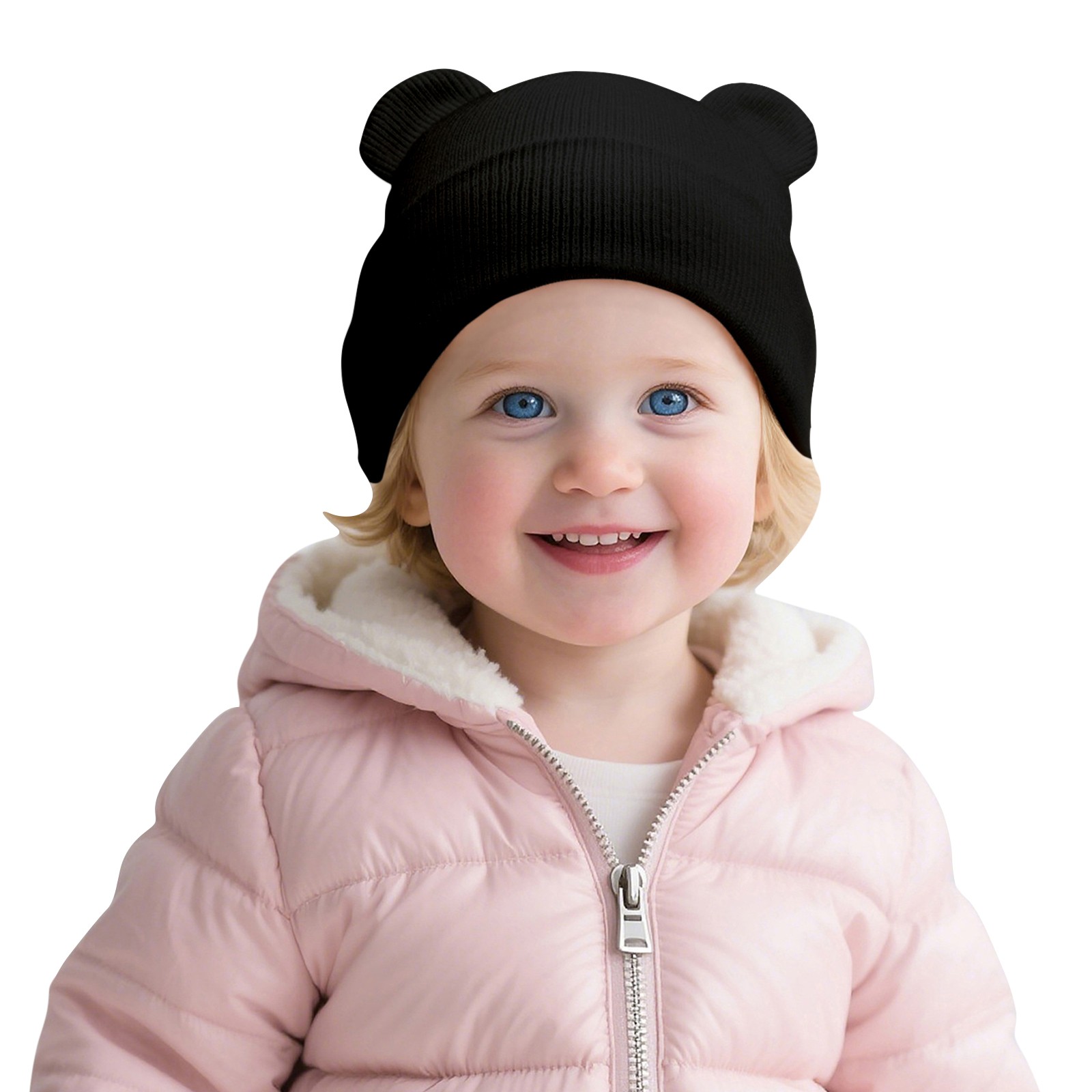 CPNG Kids Cozy Hat Winter Knitted Hat Soft Warm Beanie Hat Cotton Skull ...