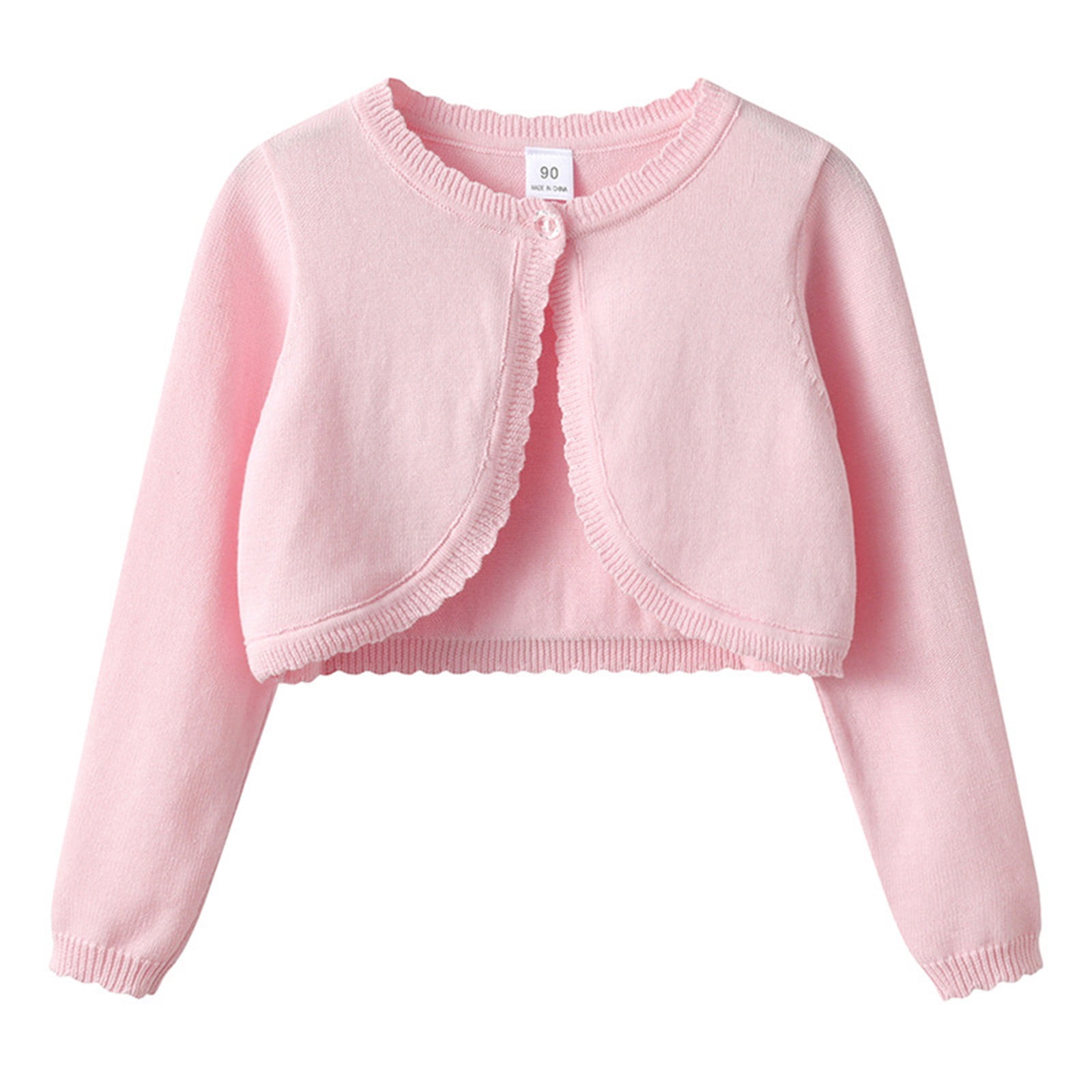 CPNG Kids Girls Cardigan Long Sleeve Button Cardigan Coat Toddler ...