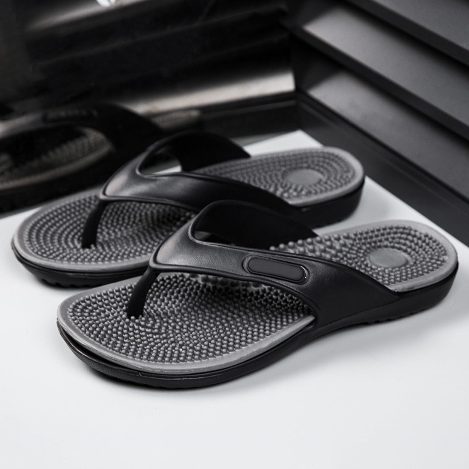 CPNG Men Women Slippers Anti Slip Flip-flops Massage Slippers ...