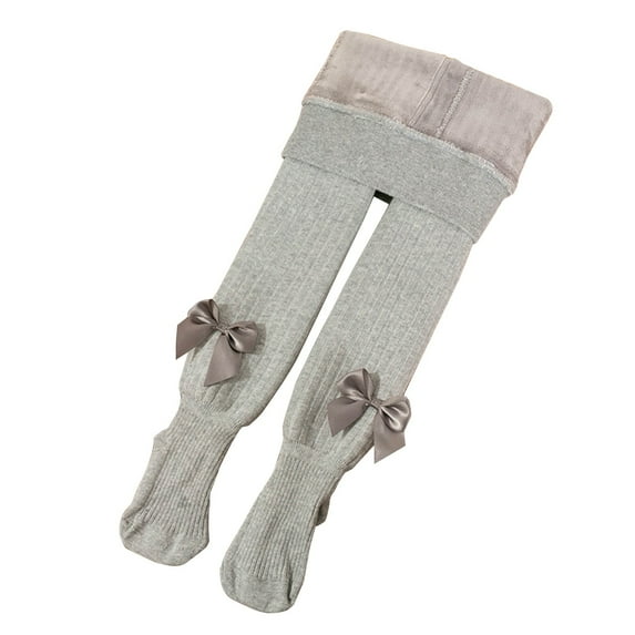 CPNG Toddler Girls Leggings Knit Pantyhose Fleece Lined Tight Pants ...