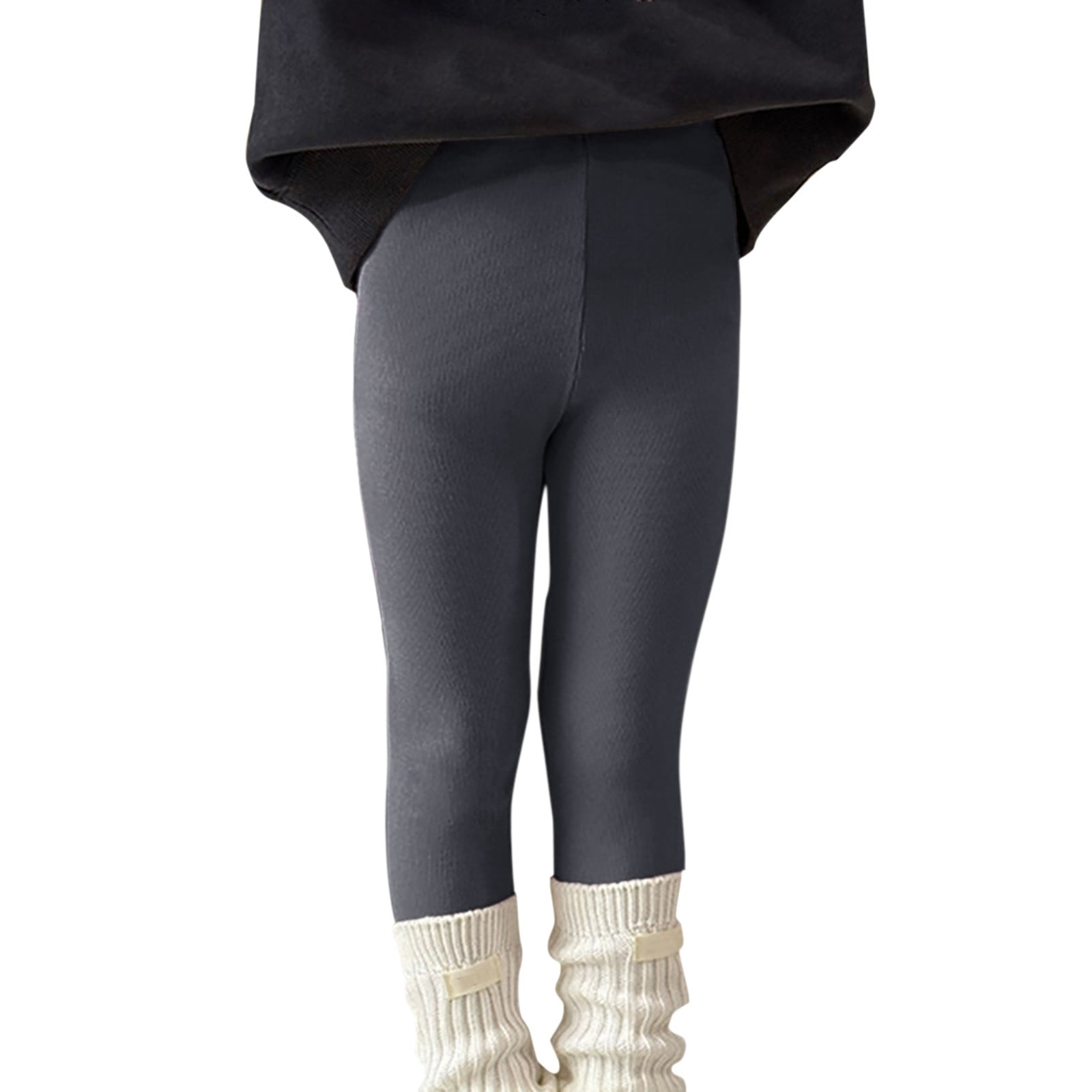 CPNG Toddler Girls Soft Stretchy Knitted Leggings Comfort Fit Tight ...
