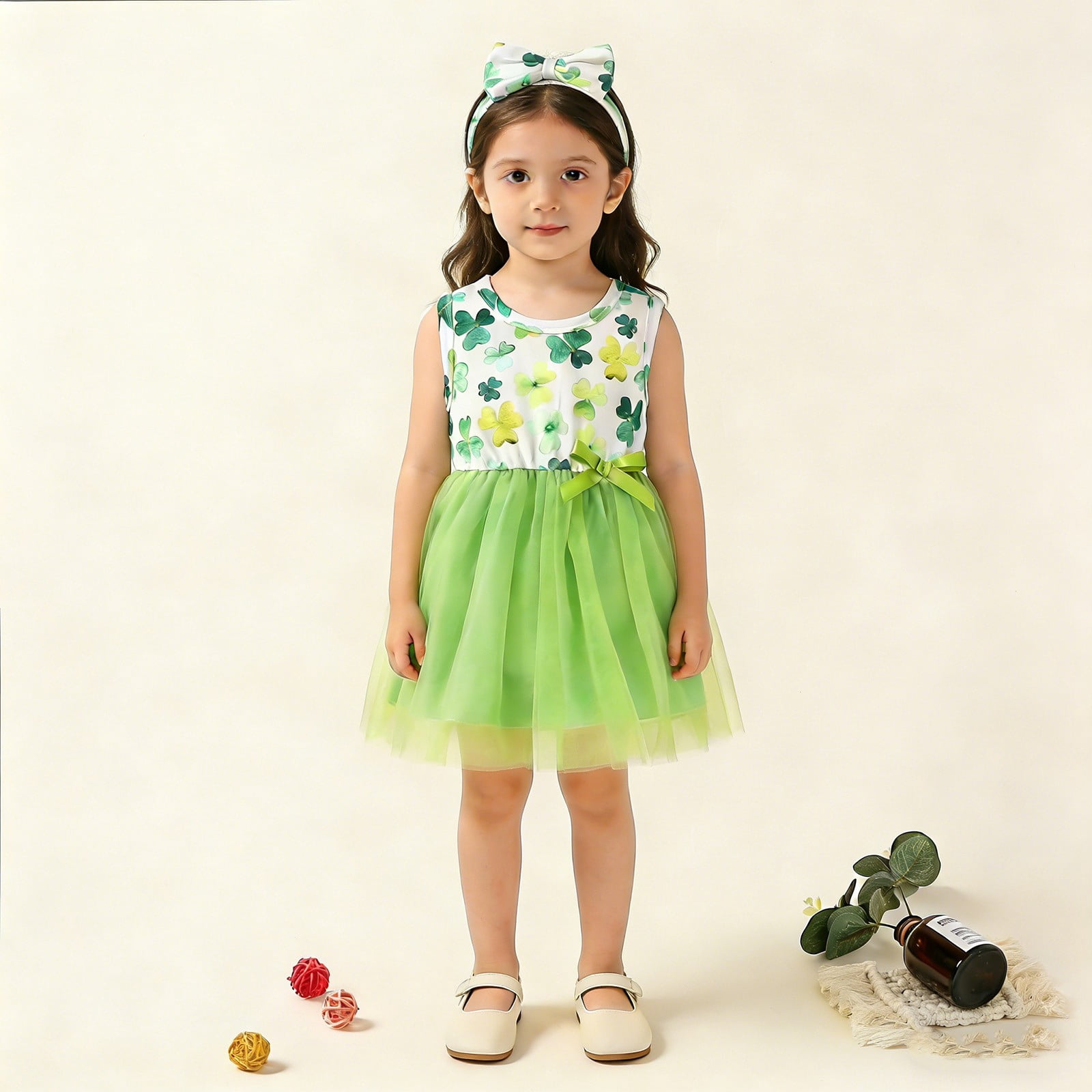CPNG Toddler Girls St. Patrick’s Day 2-Piece Outfit Set - Shamrock ...
