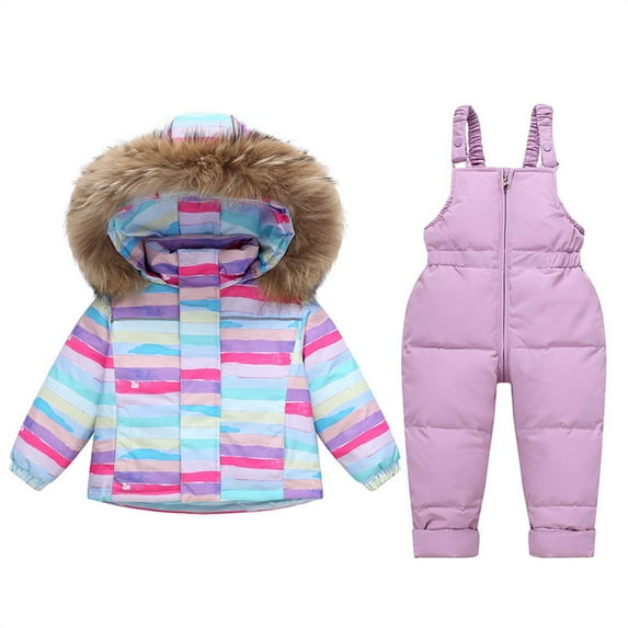 CPNG Toddler Snow Suit Boy Winter Snowsuit for Kids Windproof ...