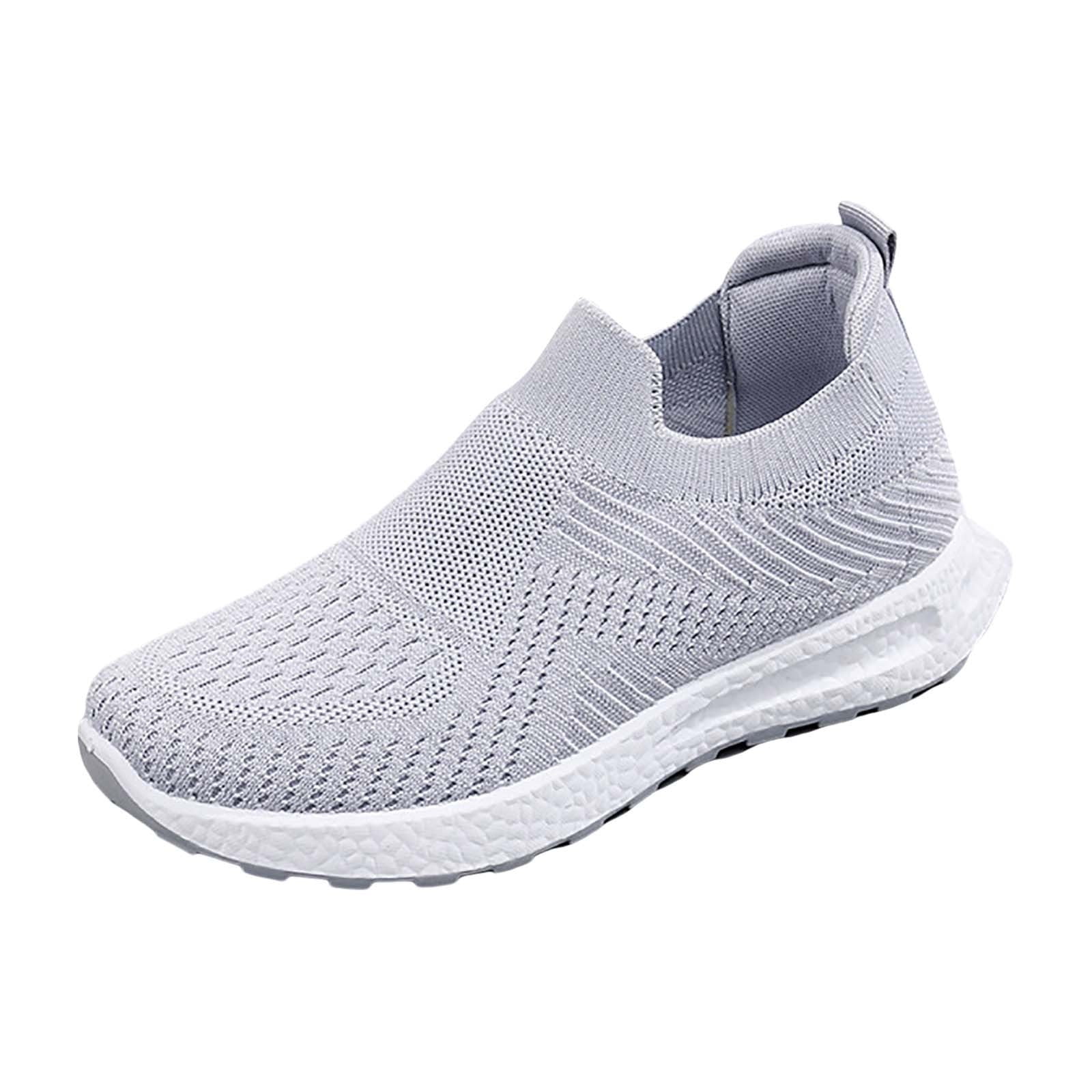 CPNG Walking Shoes for Women's Woven Orthopedic Breathable Soft Shoes ...