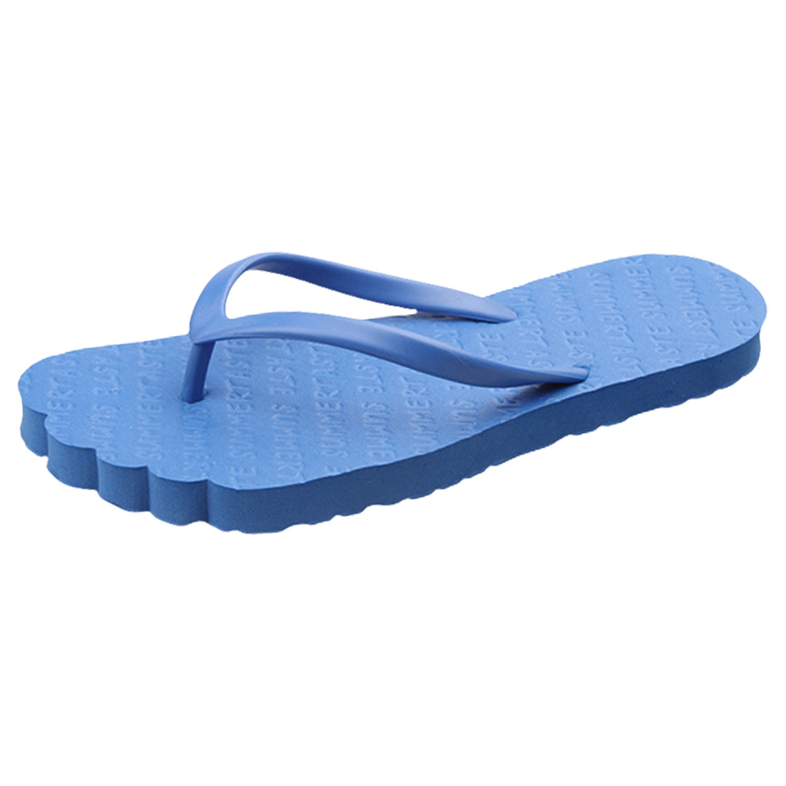 CPNG Women Slim Flip Flops Ladies Rubber Soft Slide Slip-on Shower ...