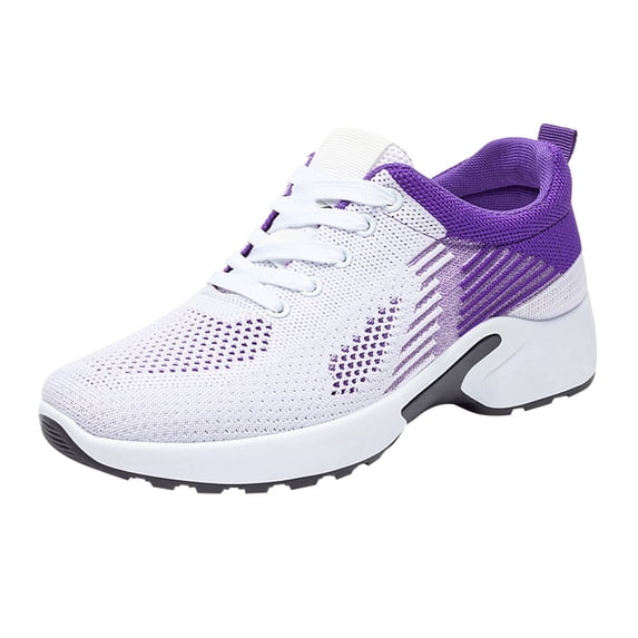 CPNG Womens Sneakers Mesh Breathable Non Slip Gym Work Fashion Sneakers ...