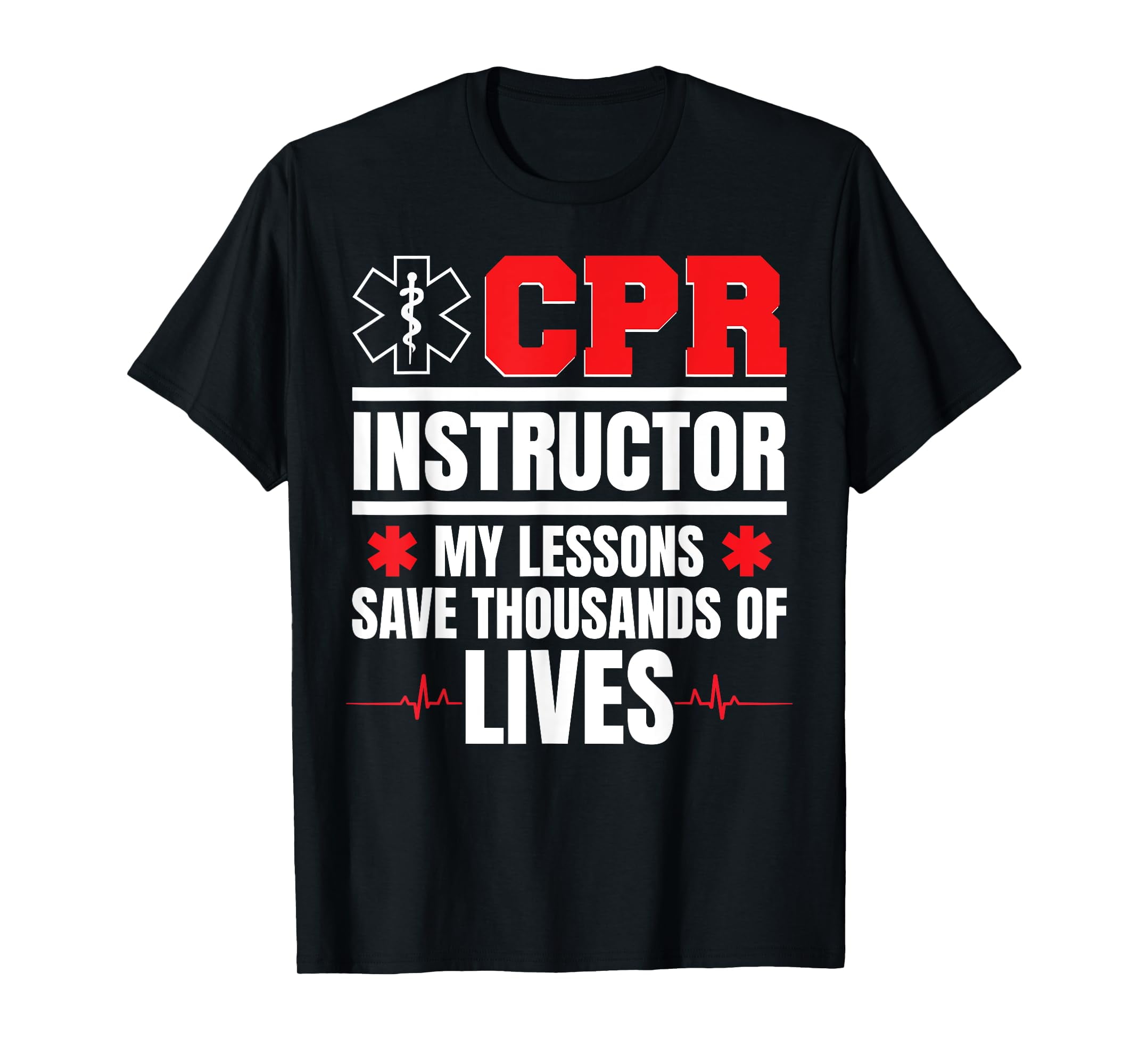 CPR Breathing Barrier CPR Pocket Mask Manikin CPR Instructor T-Shirt ...