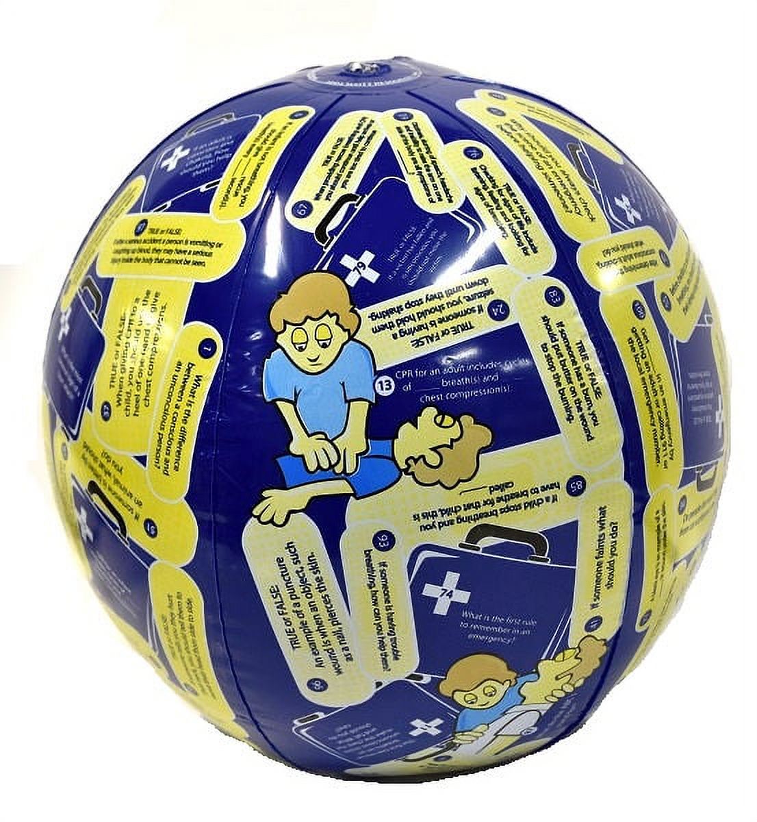 CPR/First Aid Clever Catch 24" Inflated Ball in Purple - Walmart.com