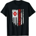 CPR Instructor American Flag CPR Trainer CPR Instructors T-Shirt ...