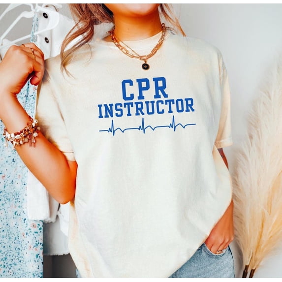 CPR Instructor Shirt, EMT Shirt, Ems Bls Training Tshirt, CPR Class ...