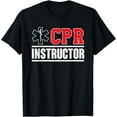 CPR Instructor design Training and Teaching EMS Ambulance Cotton T ...