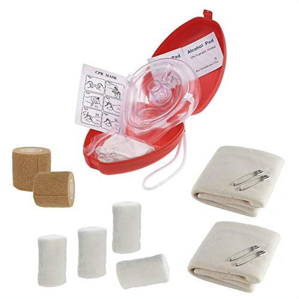 CPR Rescue Kit Ideal for Medical Students, First Aid Practice with ...