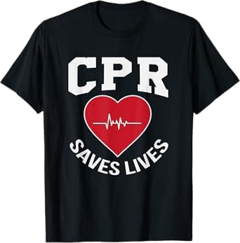 CPR Saves Lives design EMS Gift Paramedic EMT Nurse T-Shirt - Walmart.com