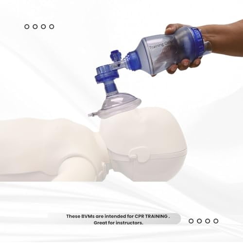 CPR Training Bag Valve Mask (BVM) Adult/Child and Infant/Neonate In ...