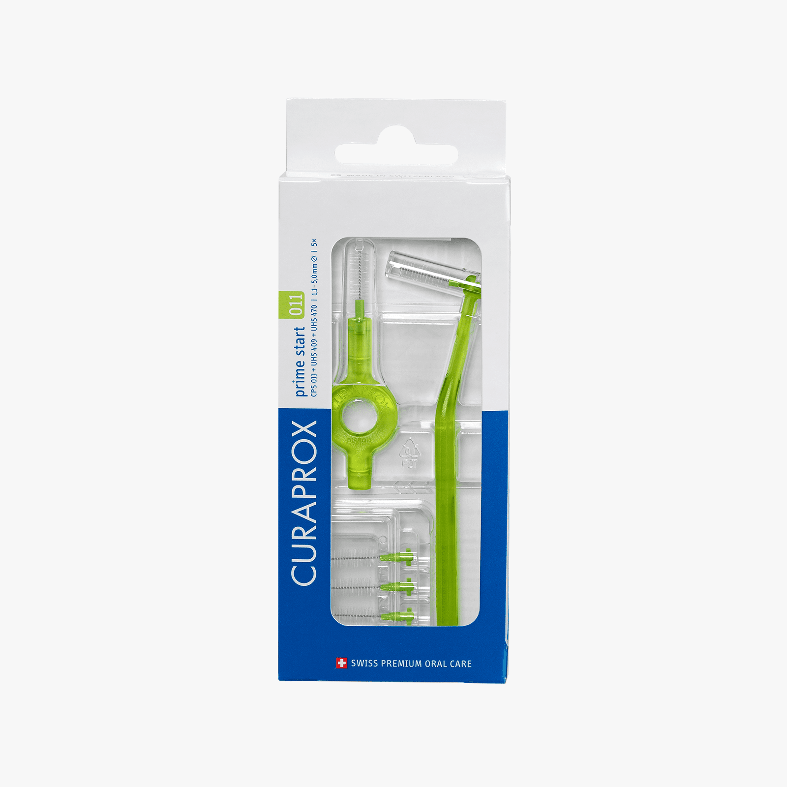 Curaprox CPS 011 Prime Start Interdental Brushes – Ultra-Fine Cleaning ...