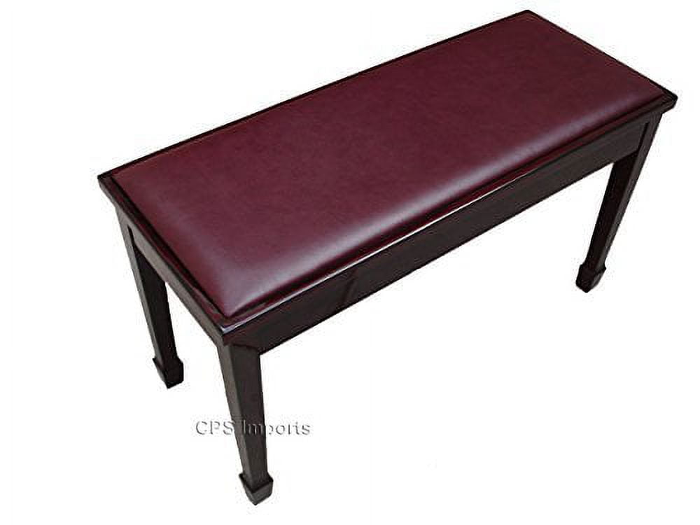 CPS Mahogany Grand Piano Bench with Music Storage - Walmart.com