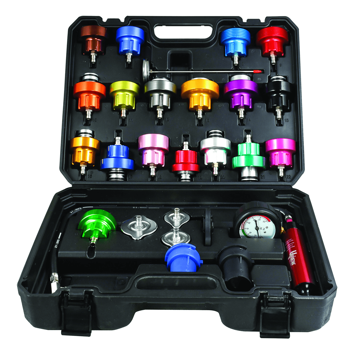 UVIEW Universal Radiator Pressure Test Kit for Detecting Coolant System ...