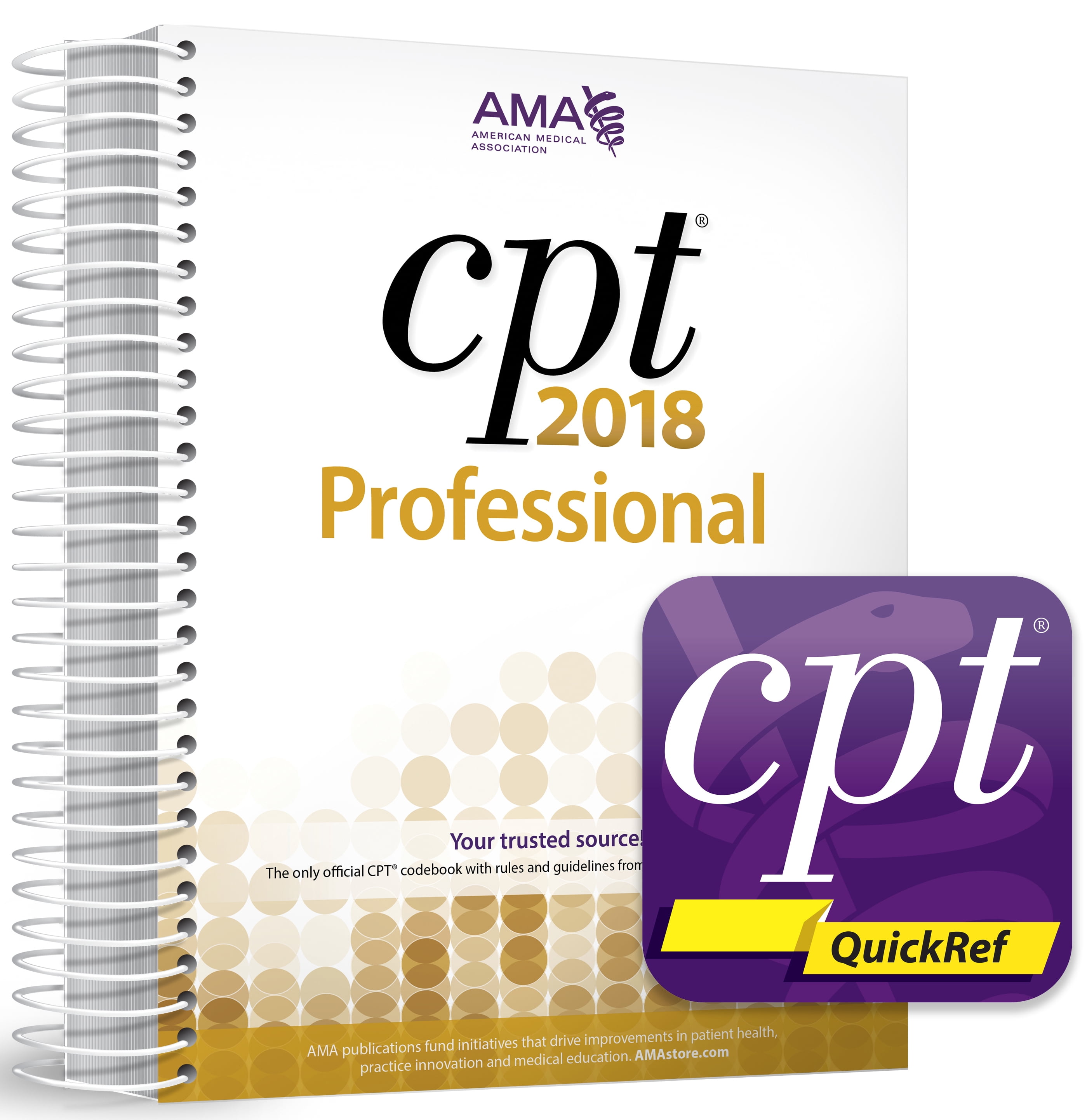 CPT 2018 Professional Codebook and CPT QuickRef app Package (Mixed ...