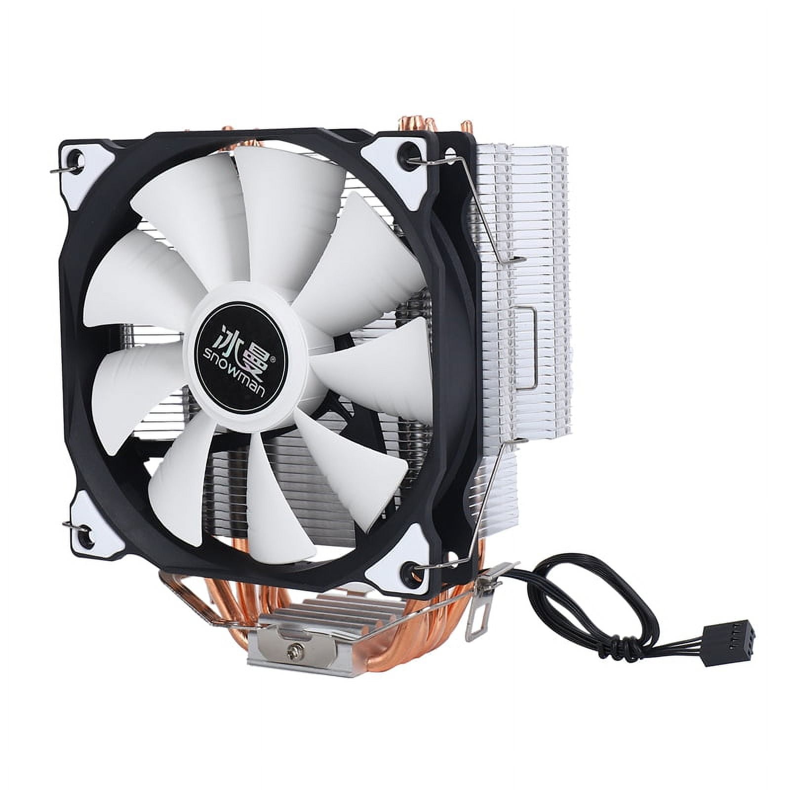 CPU 5 Direct Contact Heatpipes freeze Tower Cooling System Fan with PWM ...