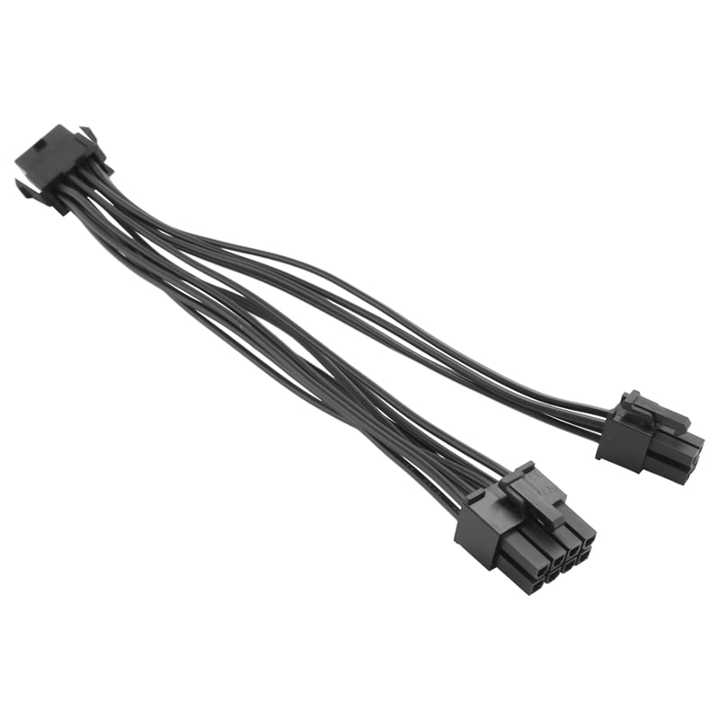 CPU 8 Pin Female to ATX 8Pin + 4 Male Power Supply Converter Adapter ...