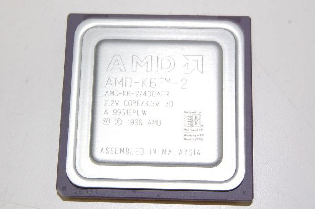 CPU AMD-K6-2/400AFR 2.2V CORE/3.3V I/O - Walmart.com
