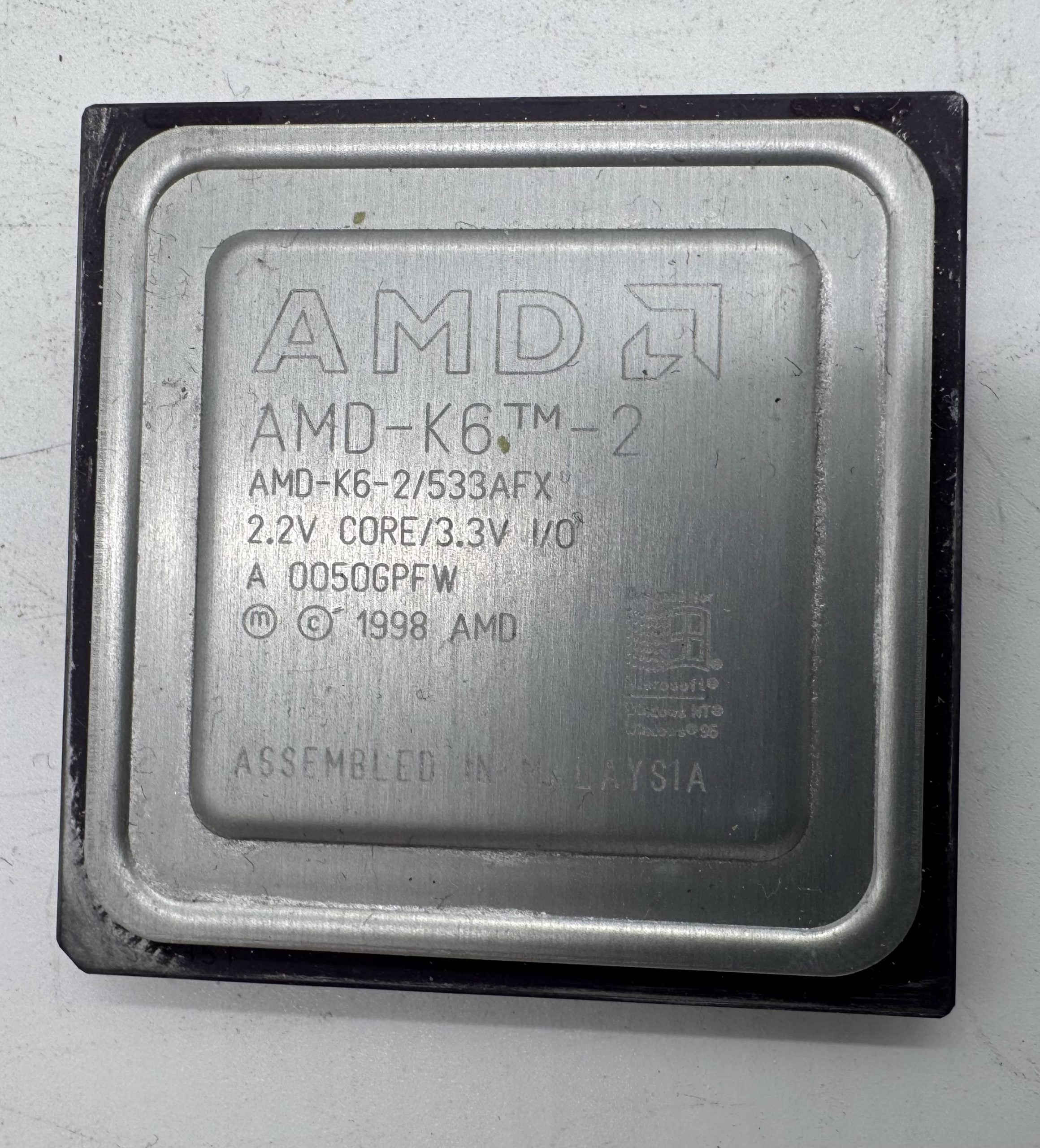 CPU, AMD-K6-2/533AFX - Walmart.com