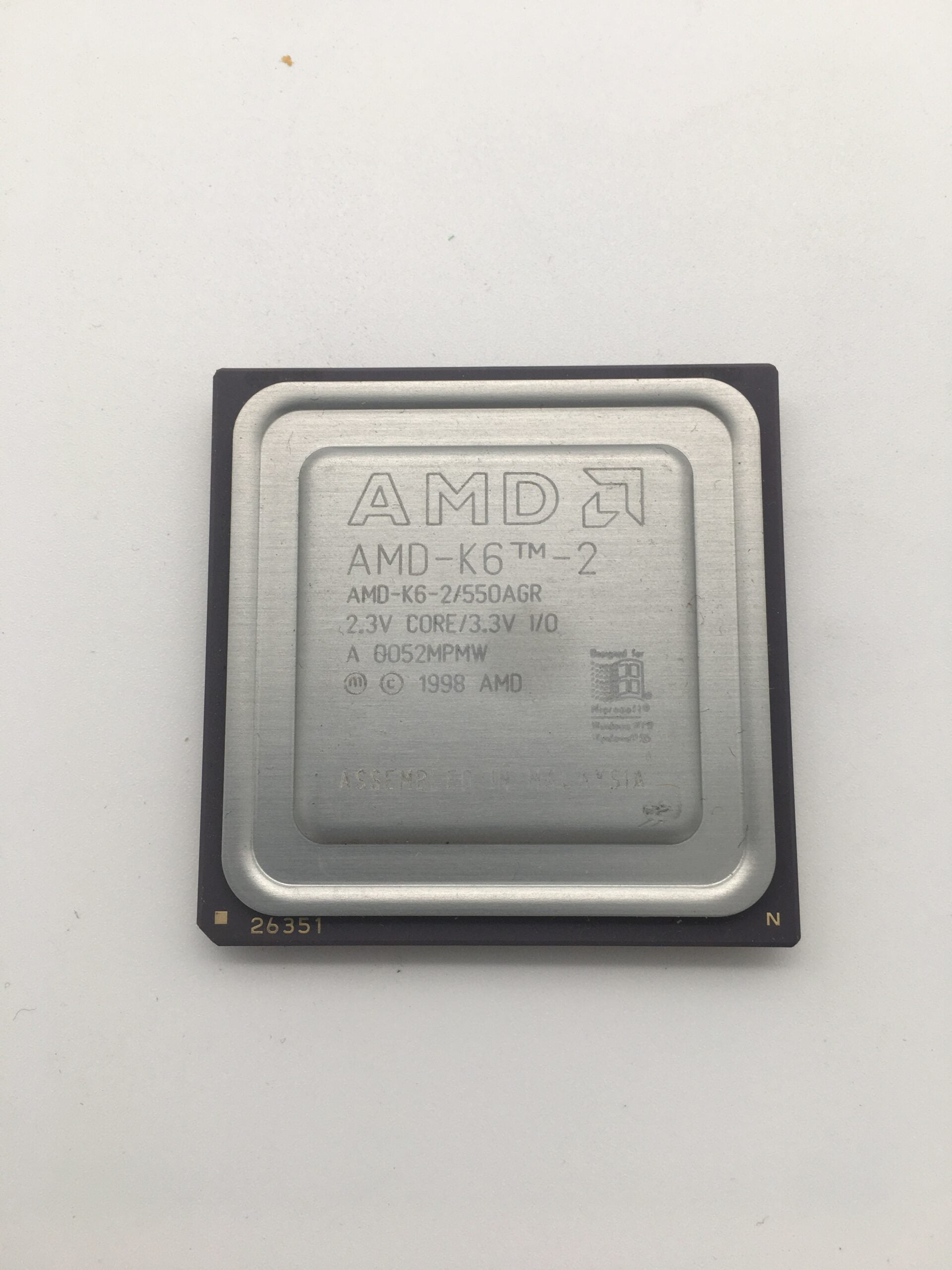 CPU, AMD-K6-2/550AGR - Walmart.com