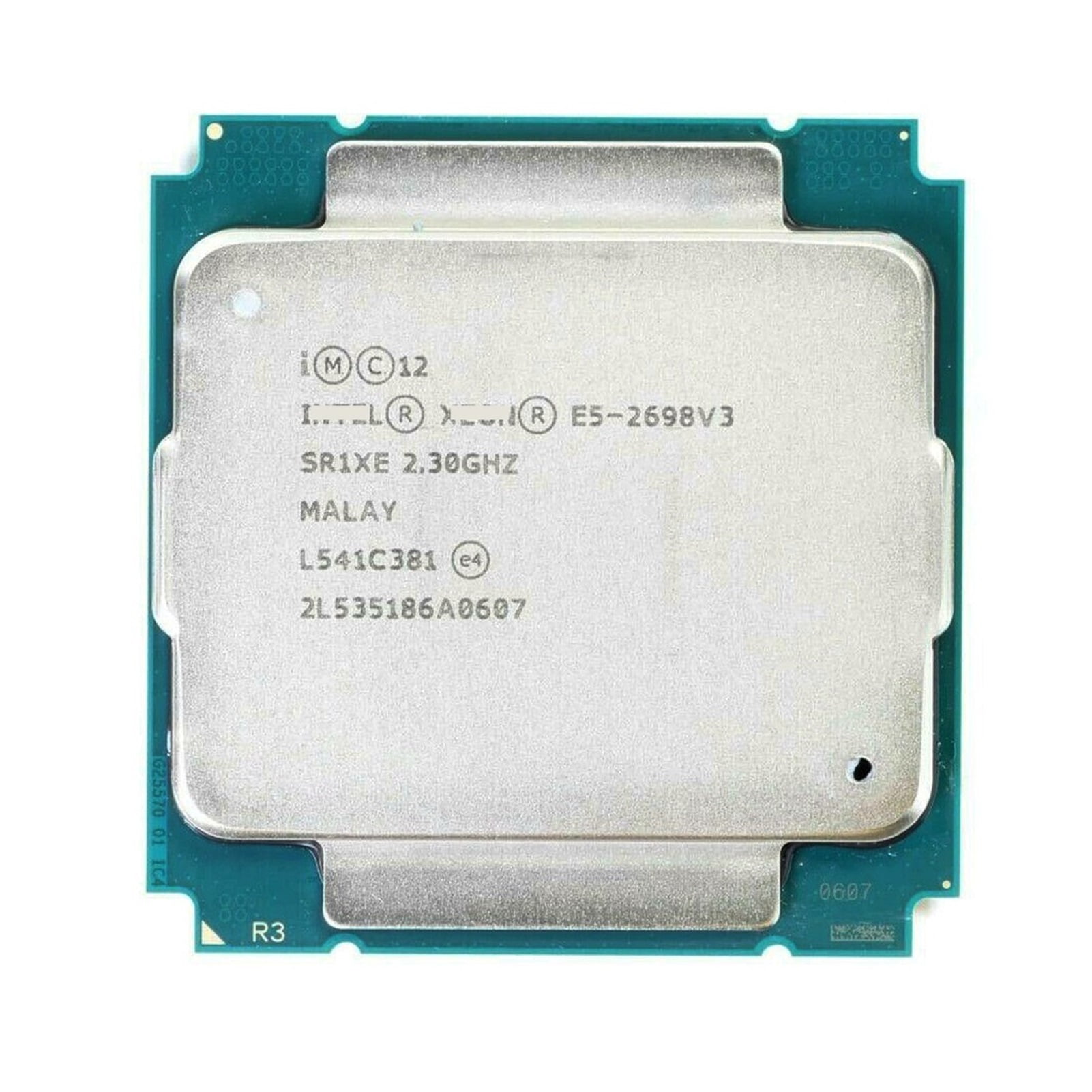 CPU Compatible With Xeon E5 2698 V3 Processor SR1XE 2.3Ghz 16 135W ...