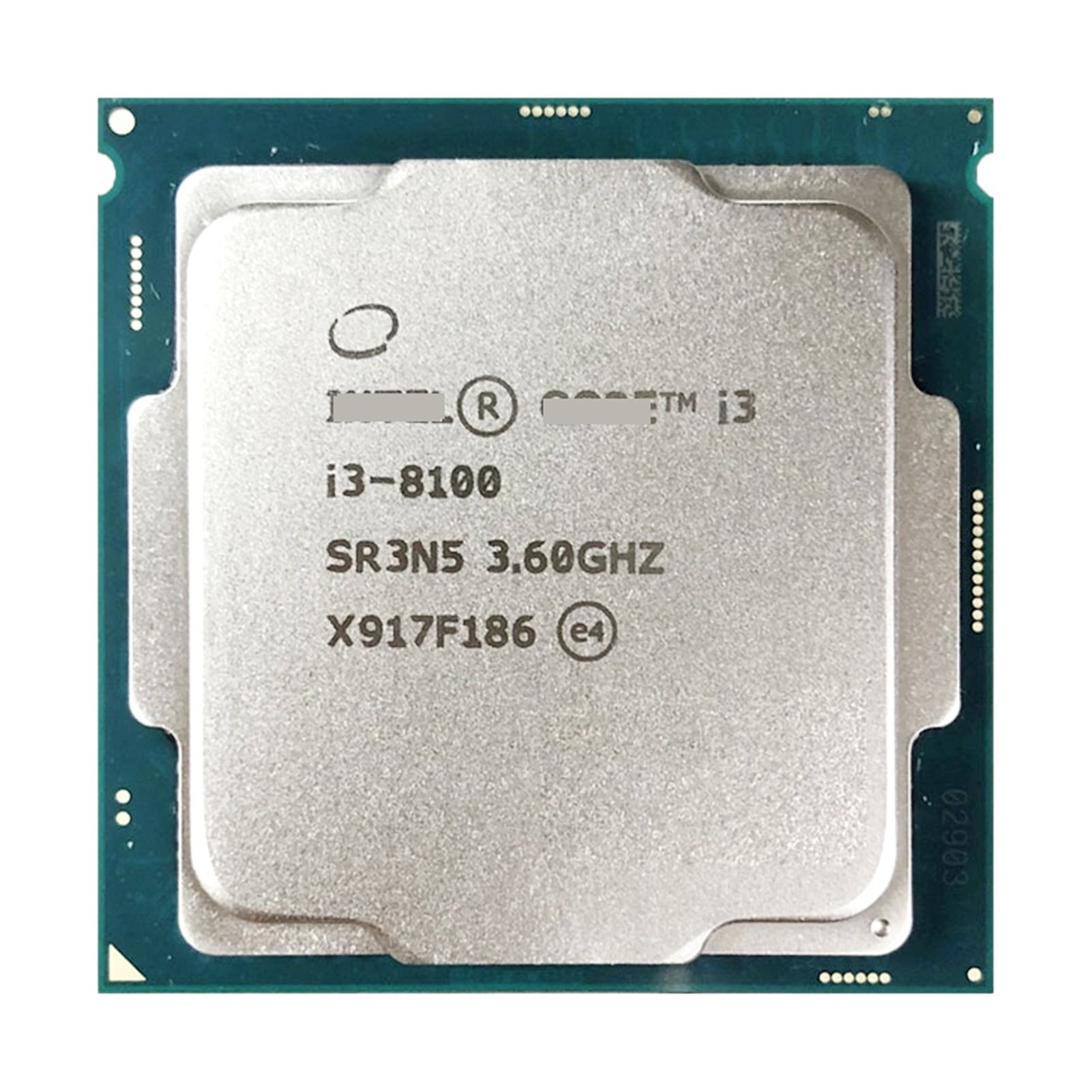 CPU Compatible with i3-8100 i3 8100 3.6GHz Quad- Quad-Thread CPU ...