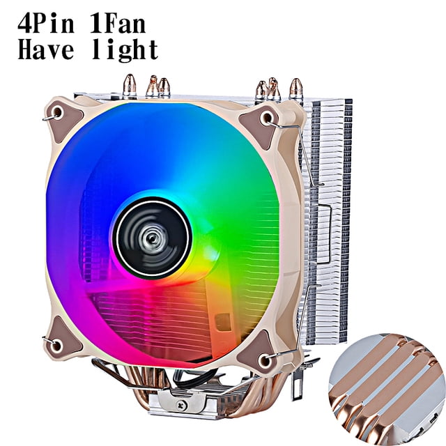 CPU Cooling 120mm Fan 4 Heat Pipe PWM Suitable For Installing LGA2011 ...