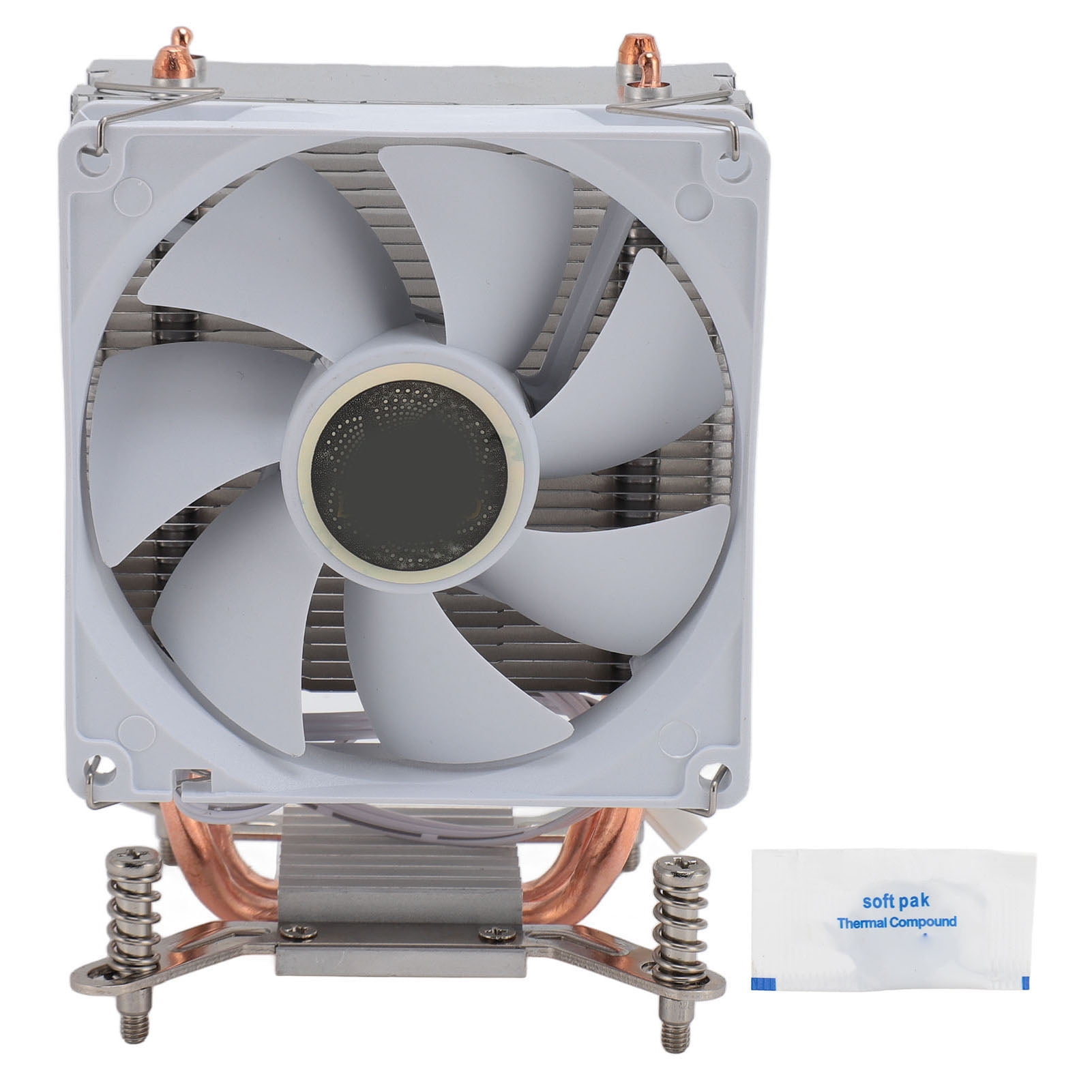 CPU Cooling Fan 2 Heat Pipes Quiet 3 Pin Hydraumatic PC CPU Air Cooler ...