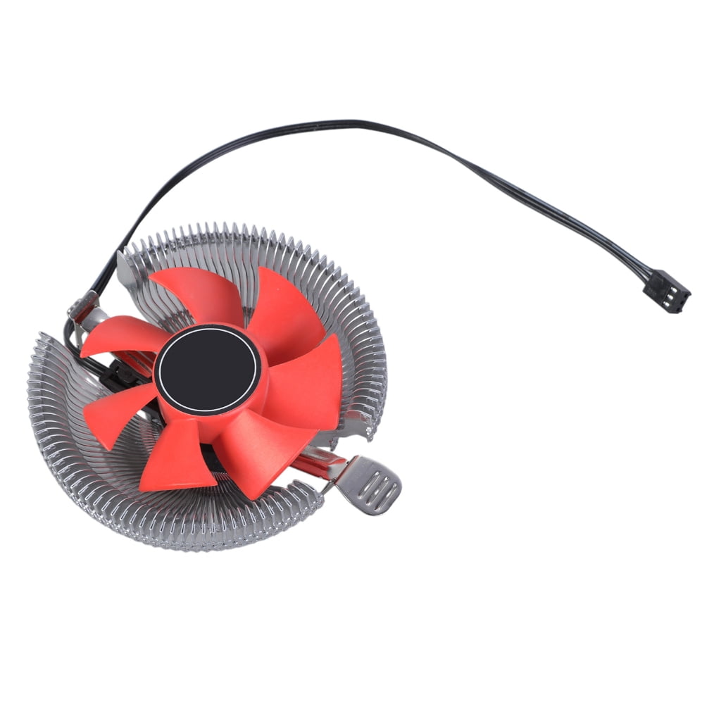 CPU Cooling Fan Cooler with Muffler PWM Fan 7 Big Blades Chassis ...