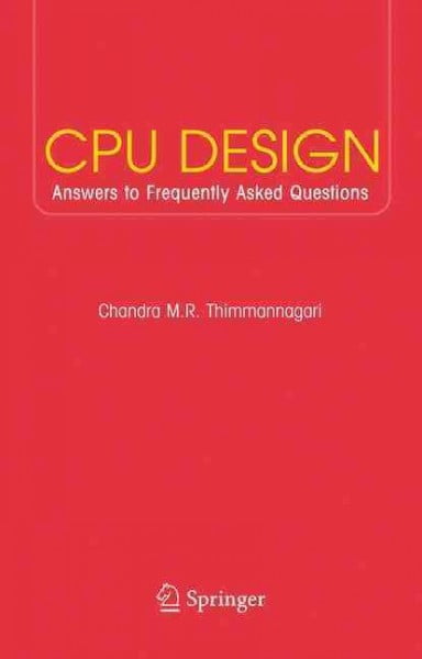 Pre-Owned CPU Design: Answers to Frequently Asked Questions, (Hardcover ...