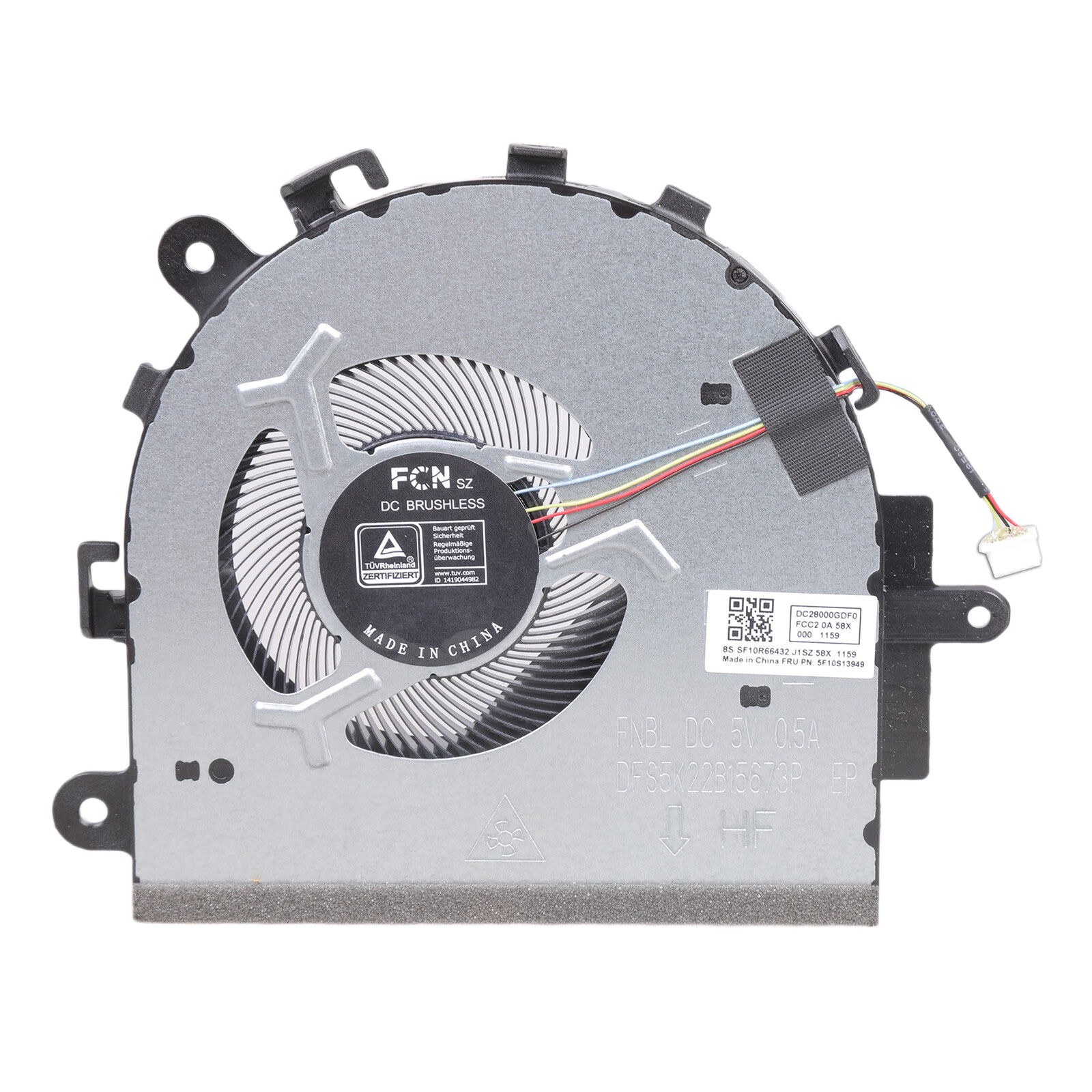 CPU Fan Laptop Cooling Fan DC5V 0.5A 4pin Coolers for V17G23 3 17ITL6 ...