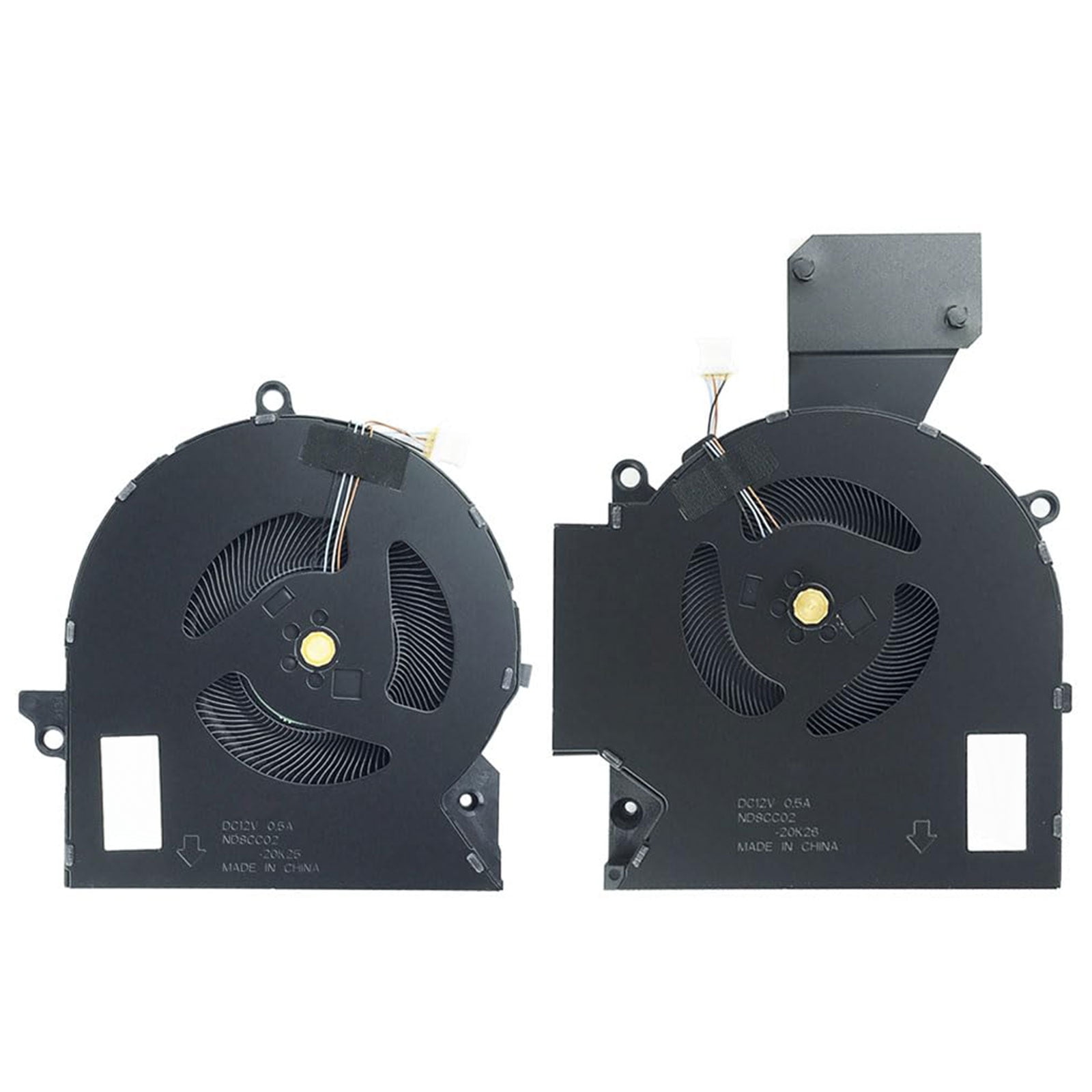 CPU GPU Cooling Fan for OMEN 16-B 16-C M75487-001 M75488-001 Cooling ...