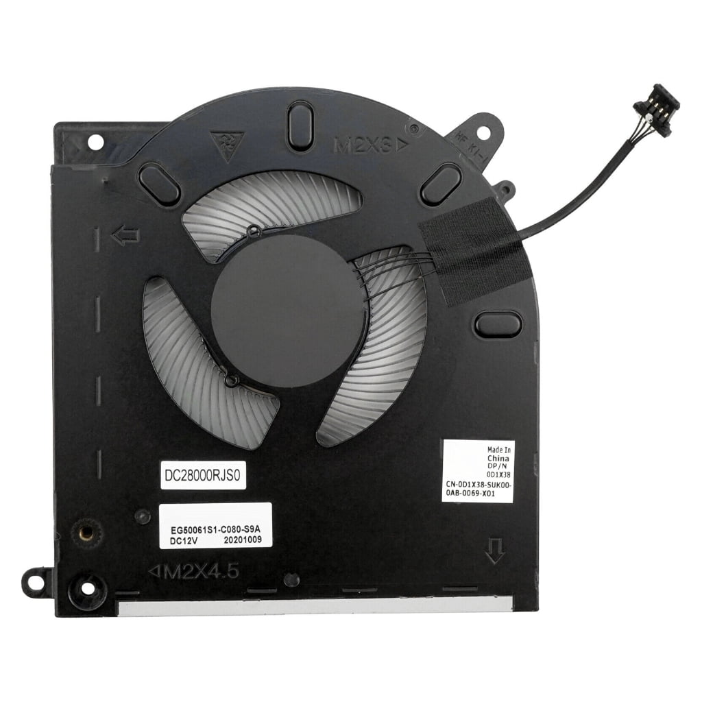CPU GPU Fan CPU Cooler for Alienware M15 R3 R4 Computer Quiet Fan ...