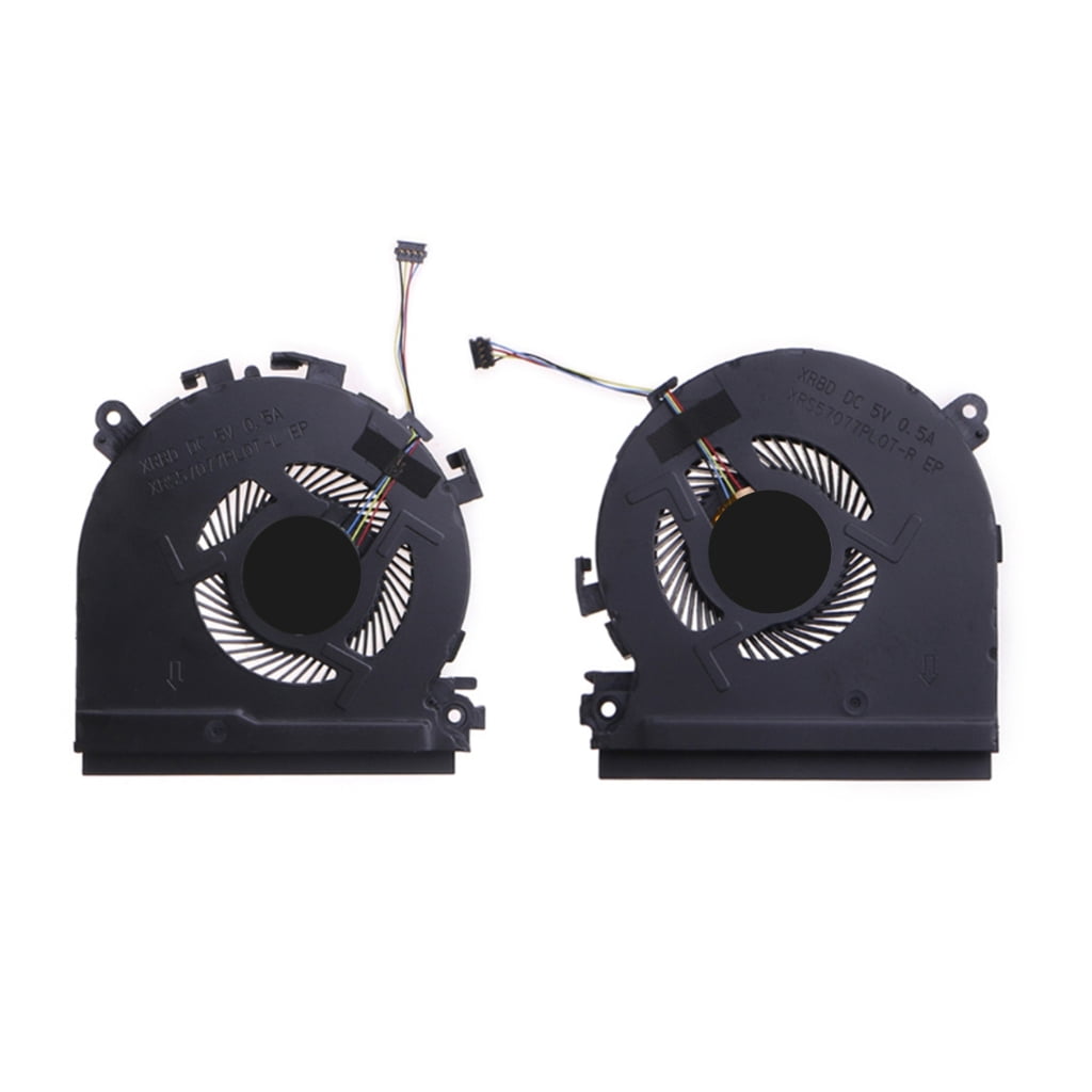CPU GPU Fan Laptop Cooling Fan 5V 4-pin 4-wires for Spectre 15-CH 15 ...
