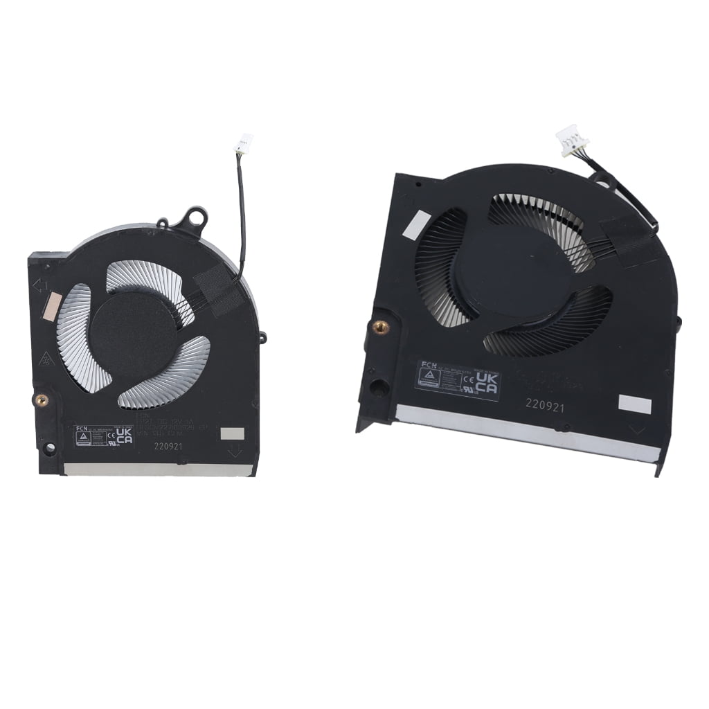 CPU GPU Fan Laptops Cooling Fan DC12V 4Pin 4wires Coolers Fan for M15 ...