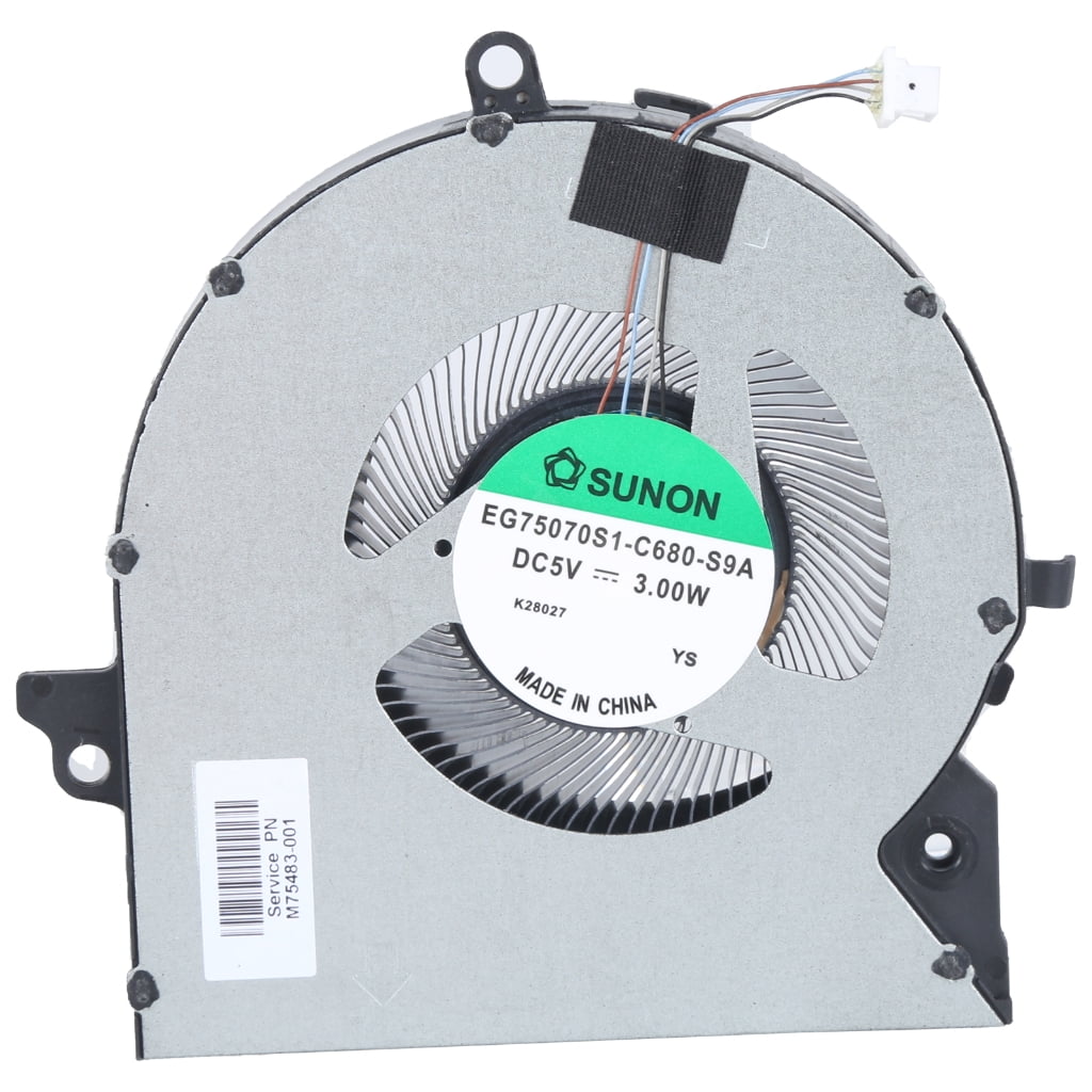 CPU GPU Fan Laptops Cooling Fan DC5V 4Pin 4wires Coolers Fan for OMEN 7 ...