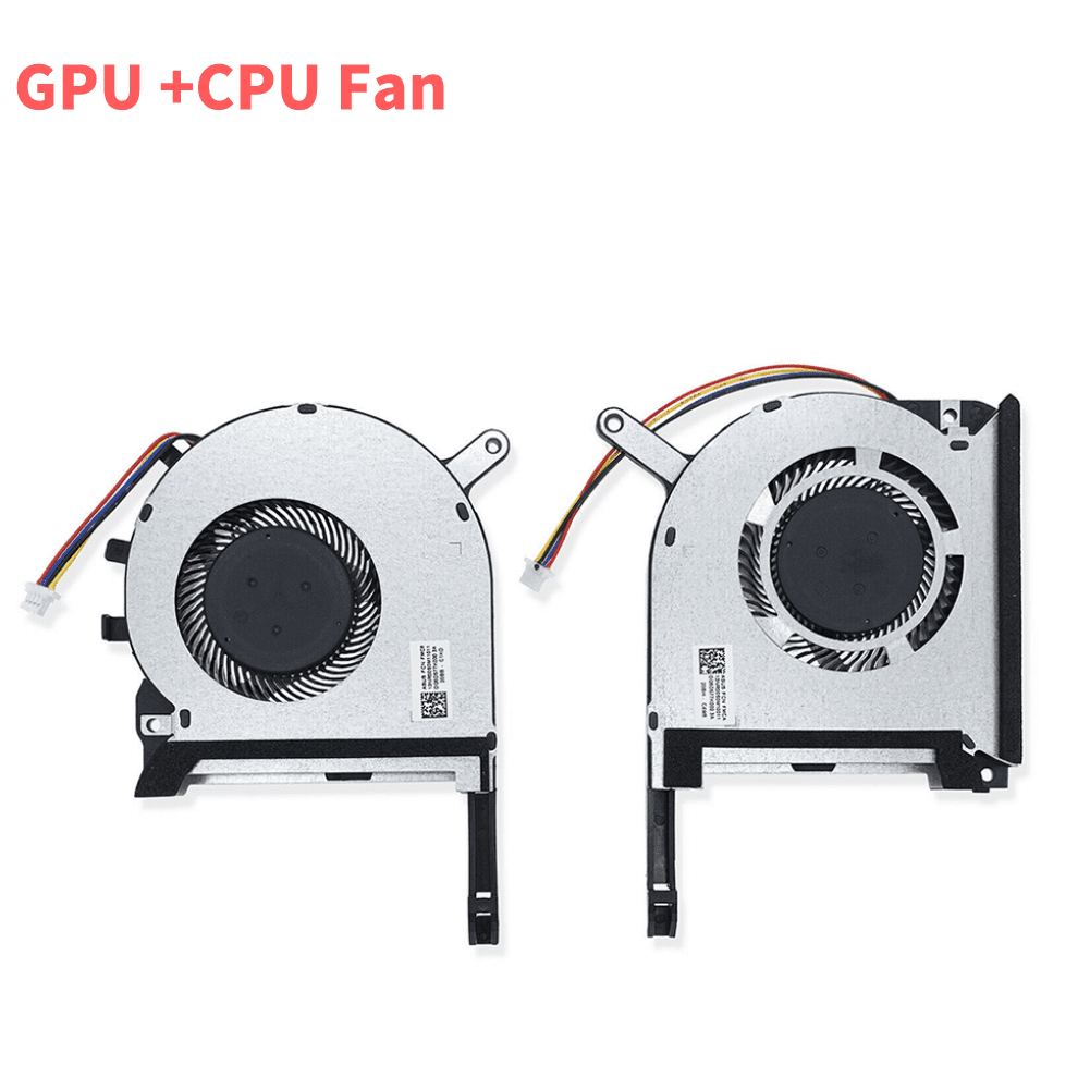 CPU GPU Laptop Cooling Fan for Asus DFS5K12304363H FMIU DFS5K12114262H FM1V Replacement Notebook ...