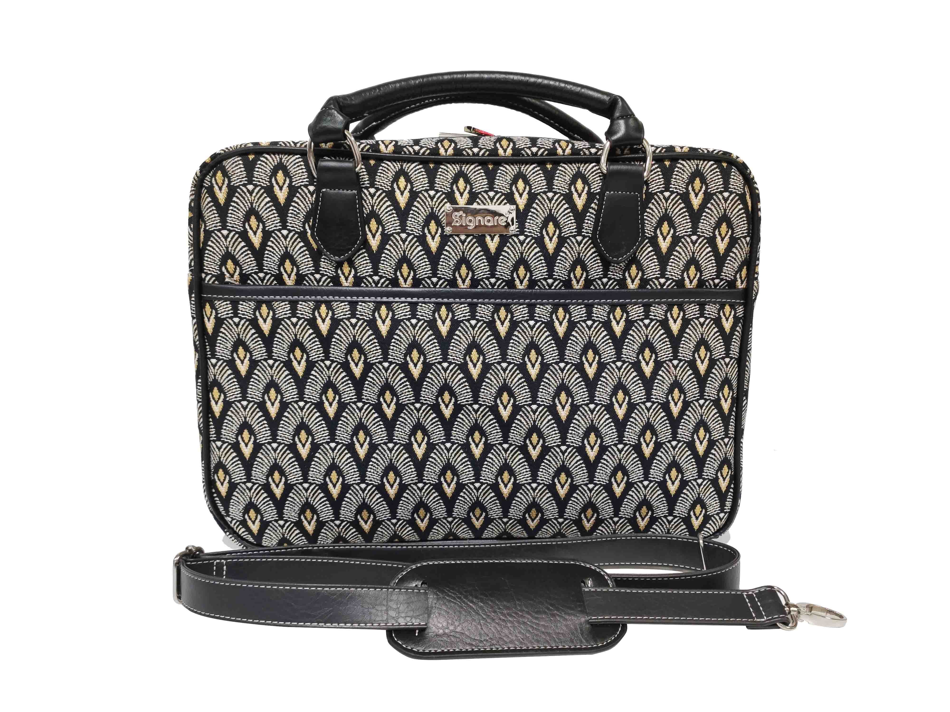 CPU-LUXOR | Black And White Luxor Computer Laptop Bag Case 15.6 ...