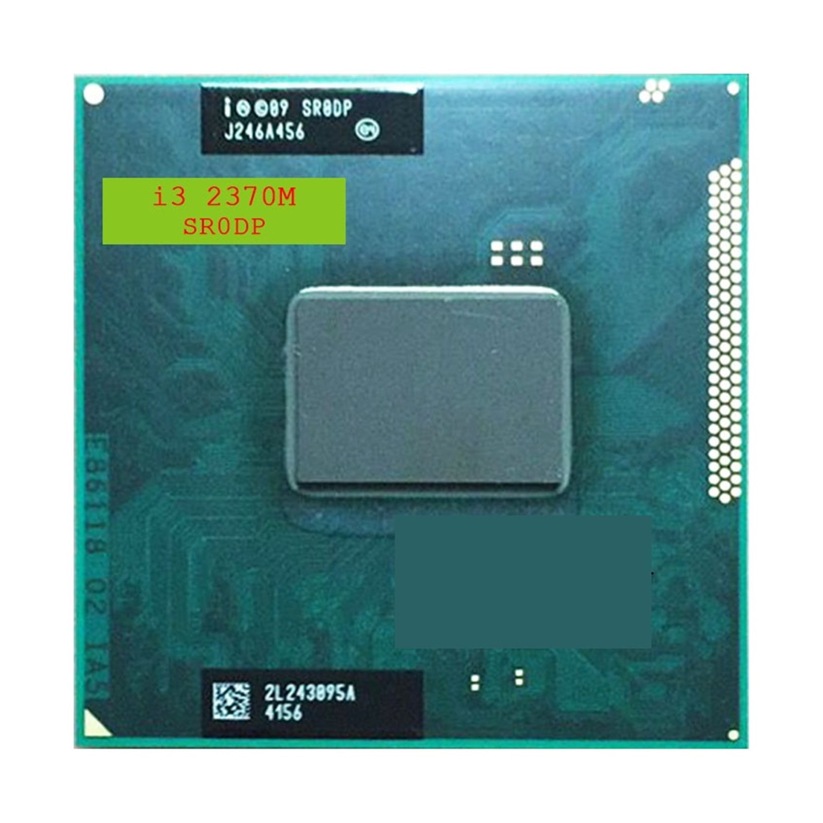 CPU Processor Compatible With I3-2370M I3 2370M SR0DP 2.4GHz Dual- Four ...