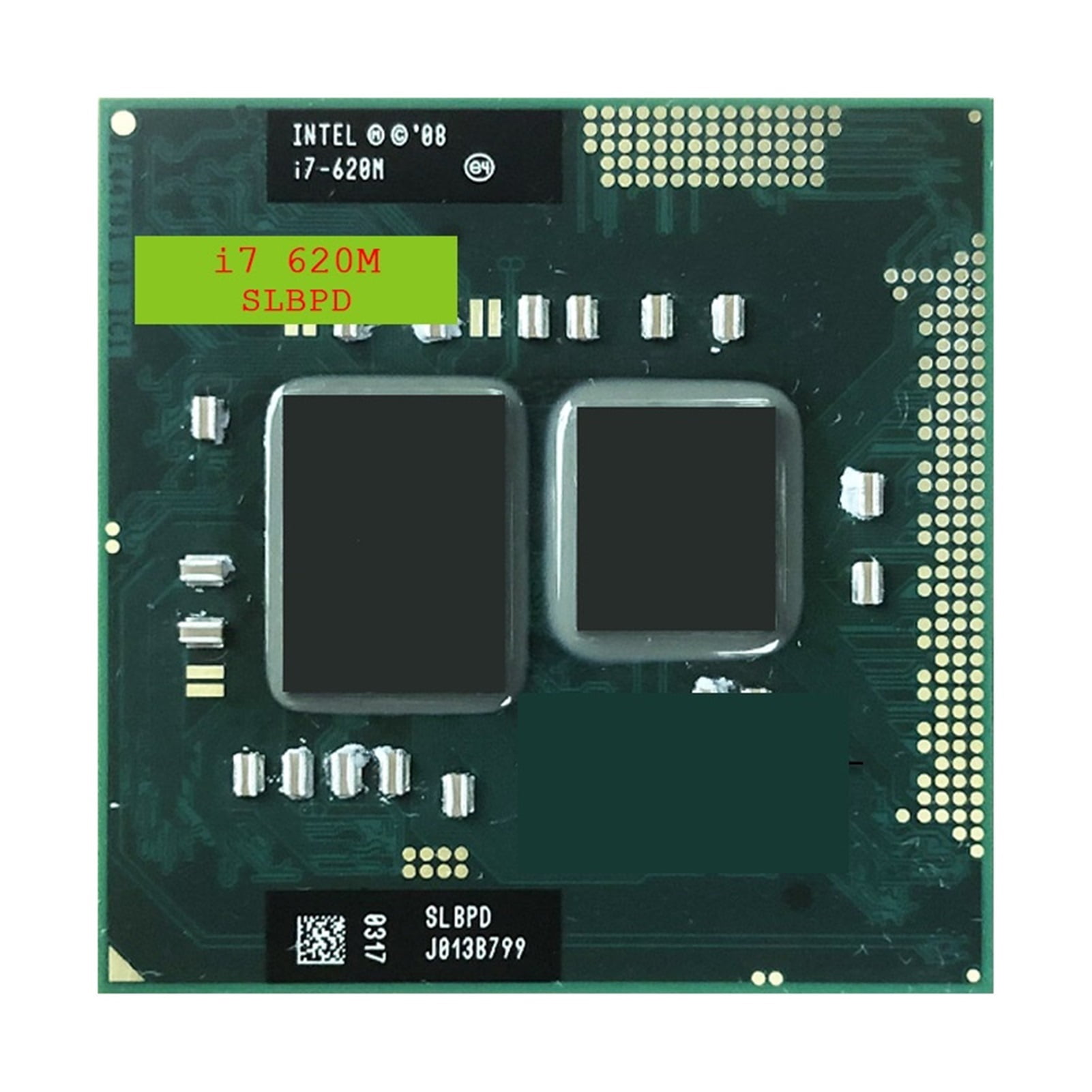 CPU Processor Compatible With I7-620M I7 620M SLBTQ SLBPD 2.6 GHz Dual ...