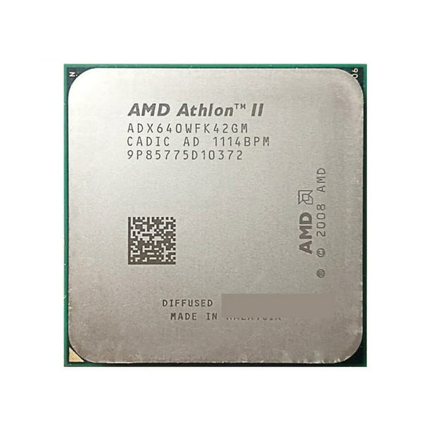 CPU Processor Compatible With II X4 640 3 GHz Quad ADX640WFK42GM Socket AM3 - Walmart Business ...