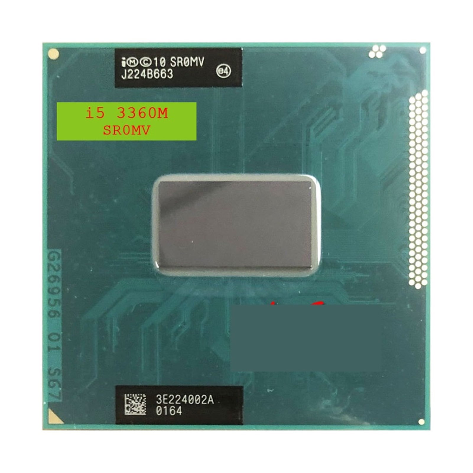 CPU Processor Compatible with i5-3360M i5 3360M SR0MV 2.8 GHz Dual Quad ...