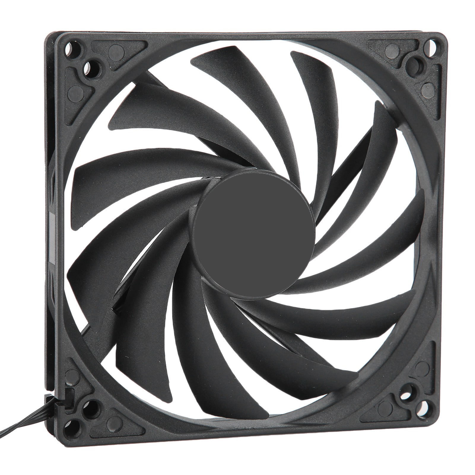 CPU Radiator Fan PWM 4Pin PC Cooler 12V Speed Regulation Ultra Thin ...