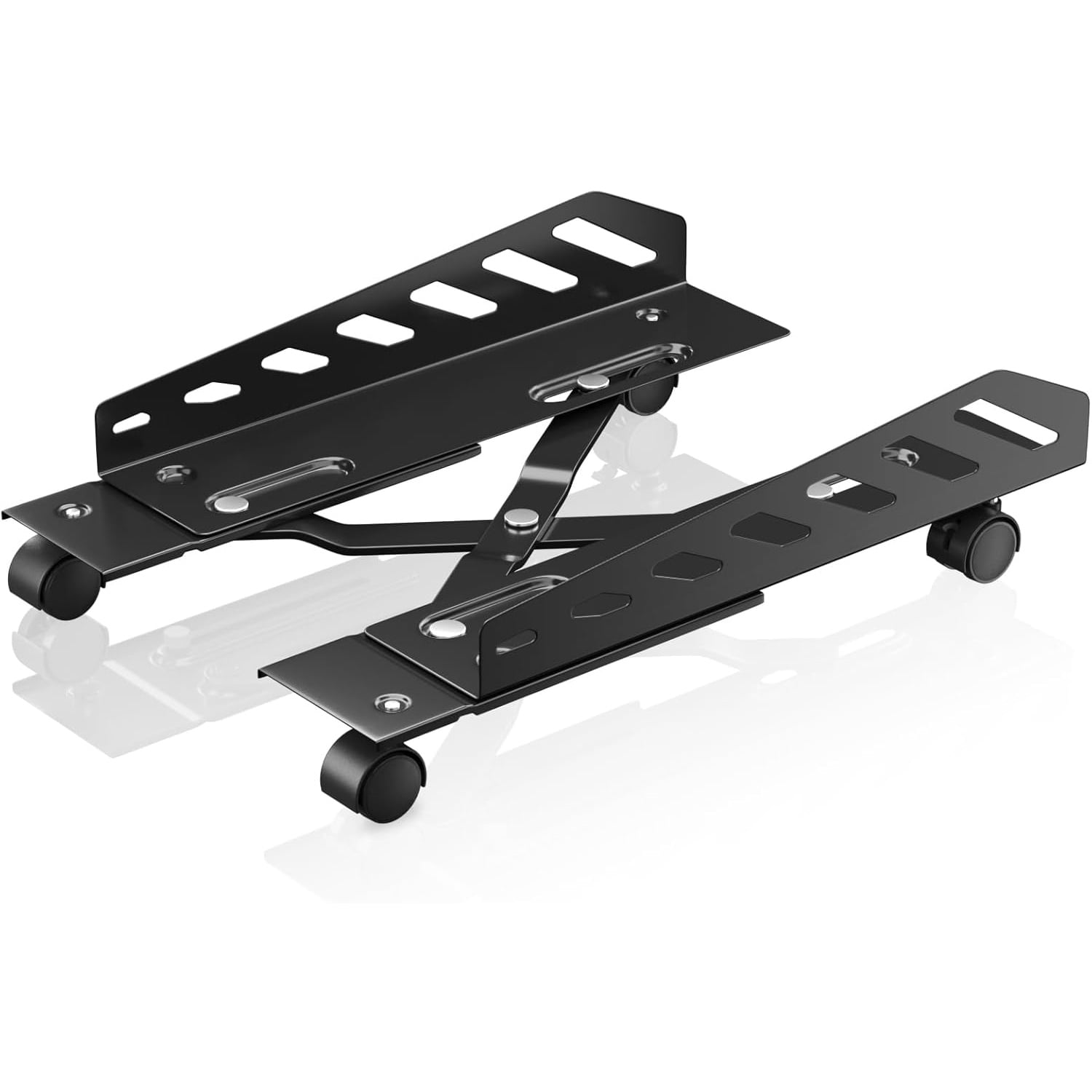 CPU Stand, Computer Tower Stand Adjustable Length(15.7"-20")and ...